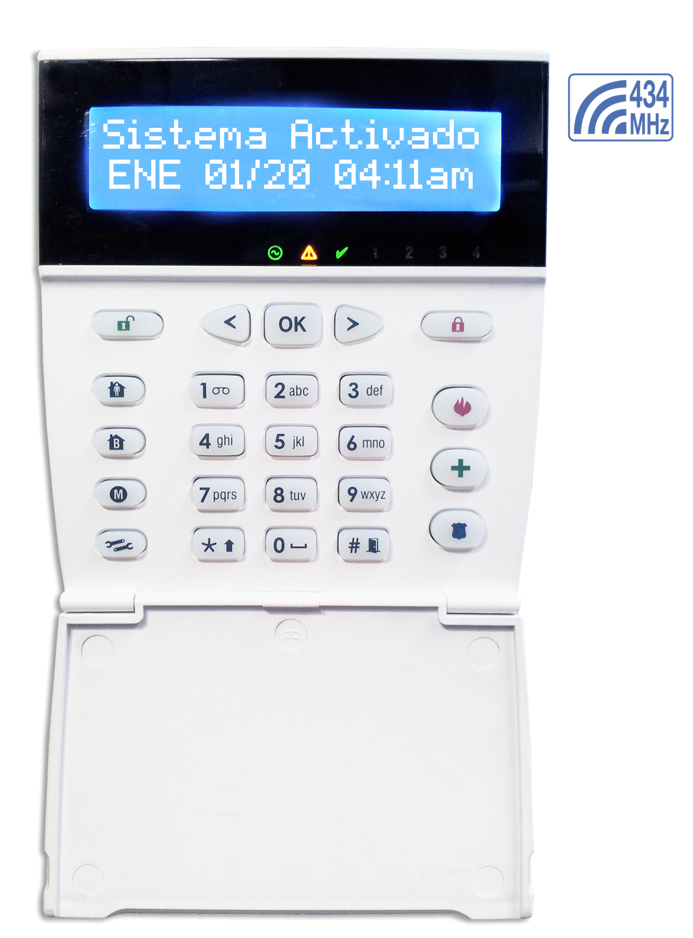 Security Market. GARNET TECLADO LCD C/RECEPTOR G-LCD732RF